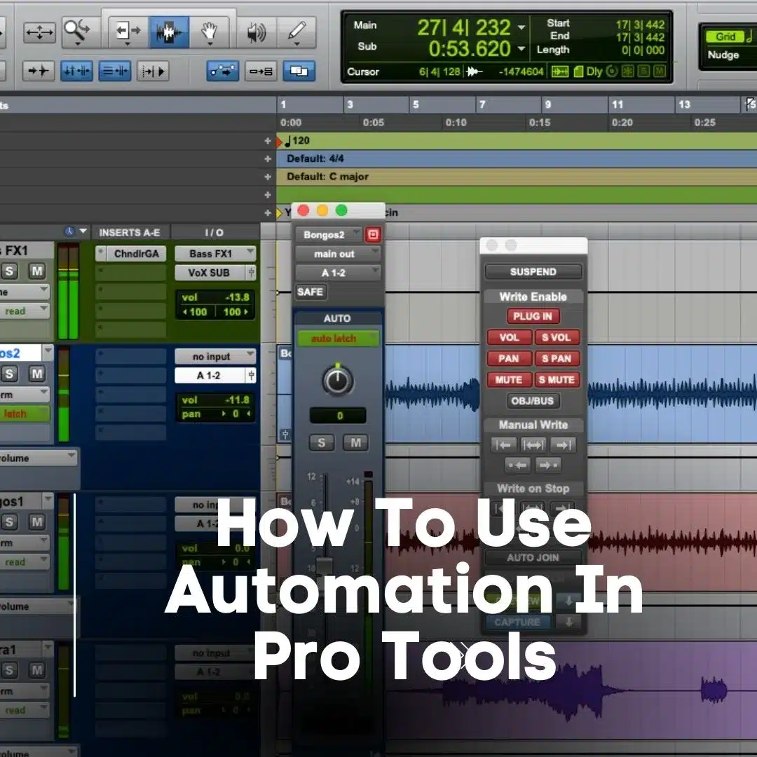 How To Use Automation In Pro Tools - Mix & Master My Song